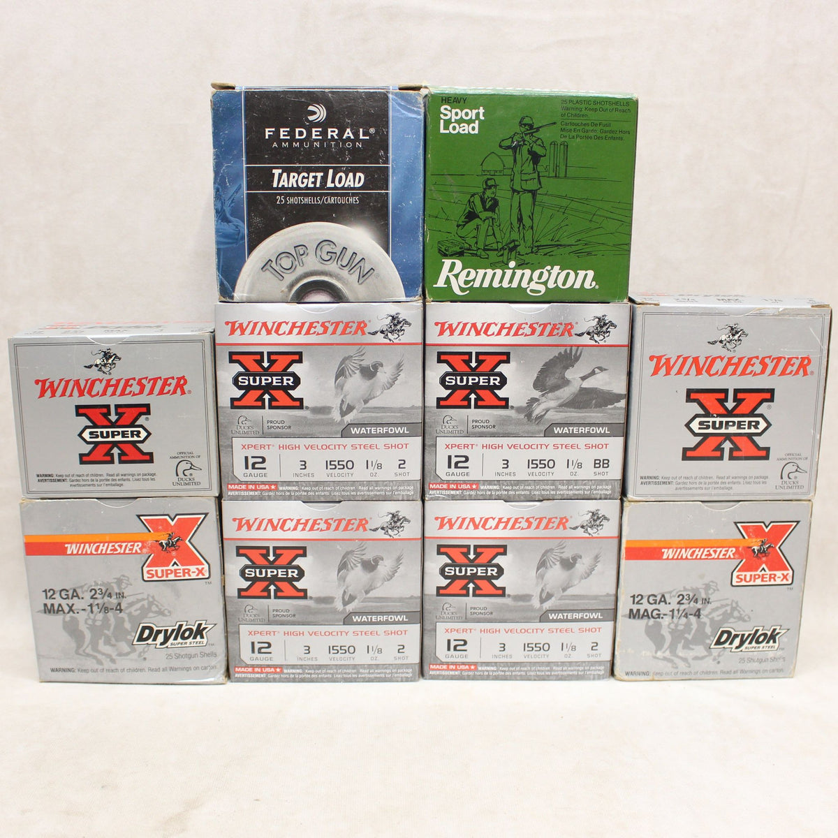 Ammo 12Ga Assortment x245 #04165809 – Extreme Range Outfitters