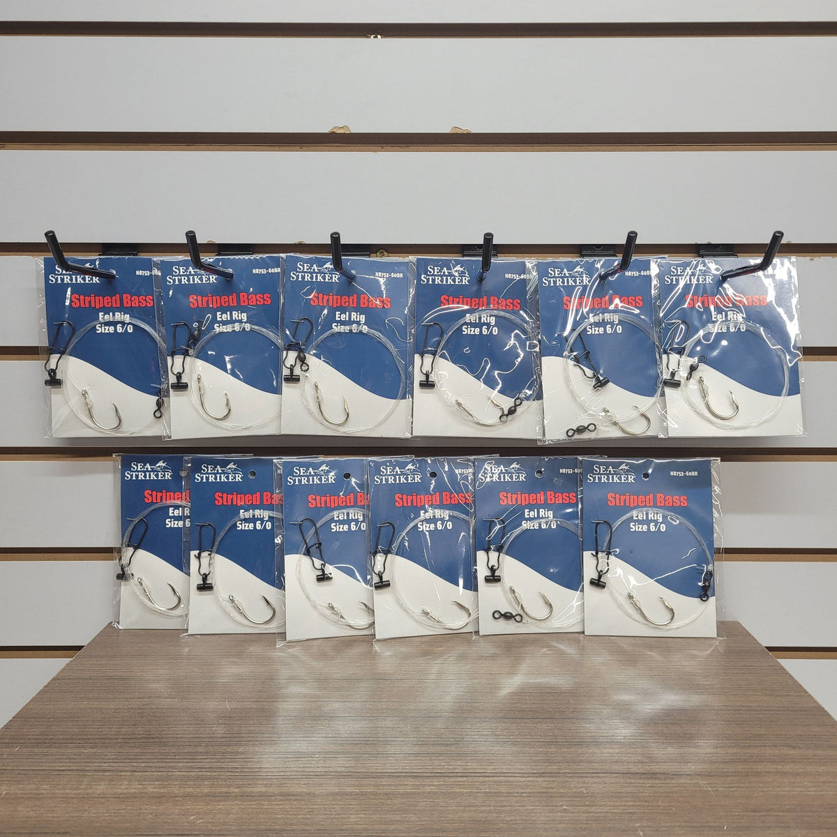 NEW Striped Bass Eel Rigs x 12 #12234027 – Extreme Range Outfitters