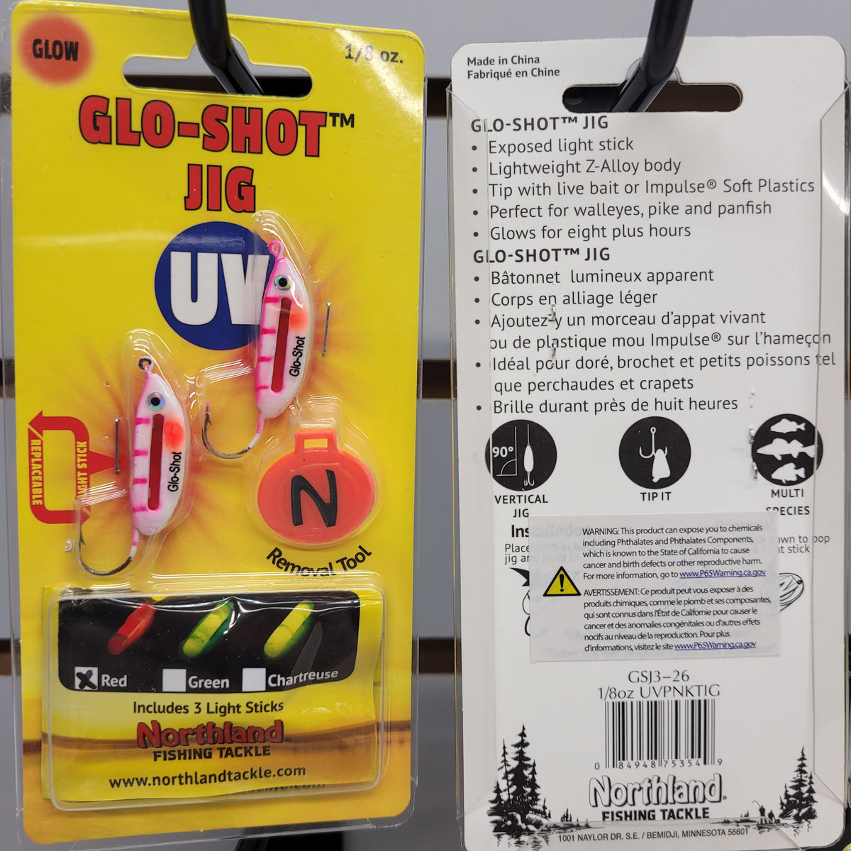 NEW Glo-Shot Pink Tiger Jigs x 6 Packs #02195008 – Extreme Range Outfitters