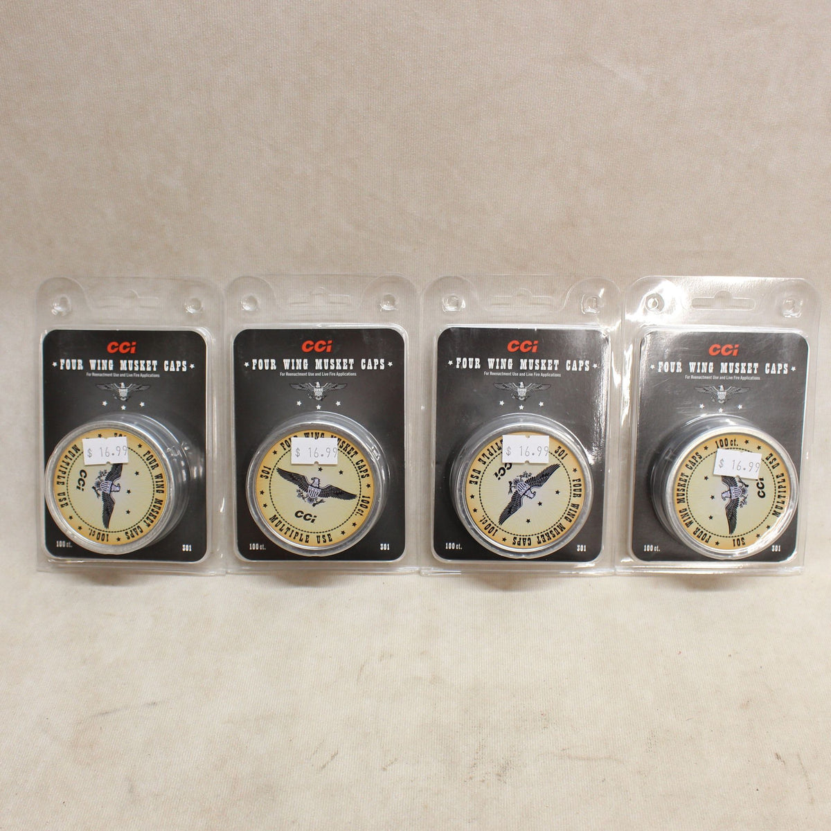 Primers Musket Caps Four-Wing x400 #06245814 – Extreme Range Outfitters