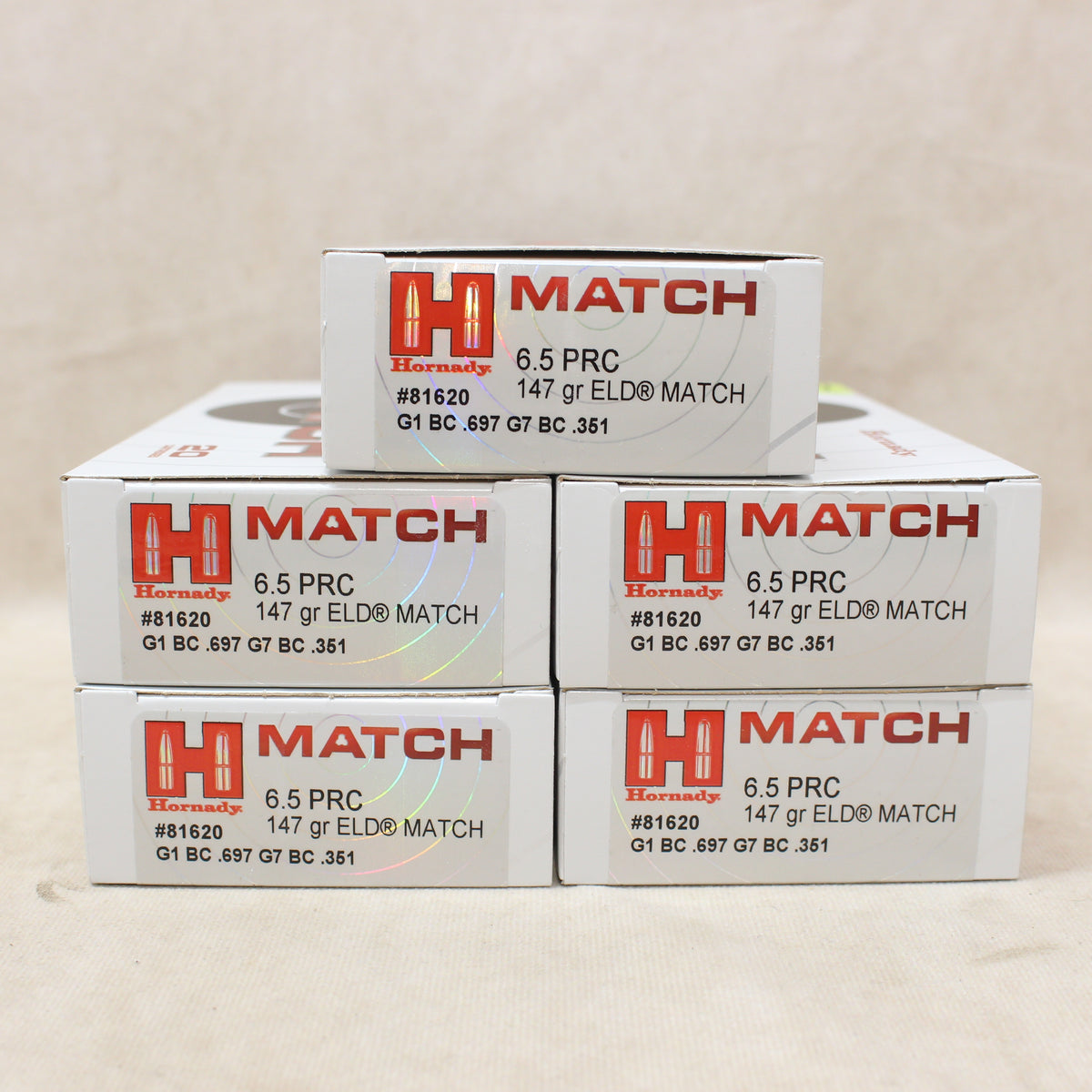 NEW Ammo 6.5 PRC 147gr ELD Match x100 #12185a96 – Extreme Range Outfitters