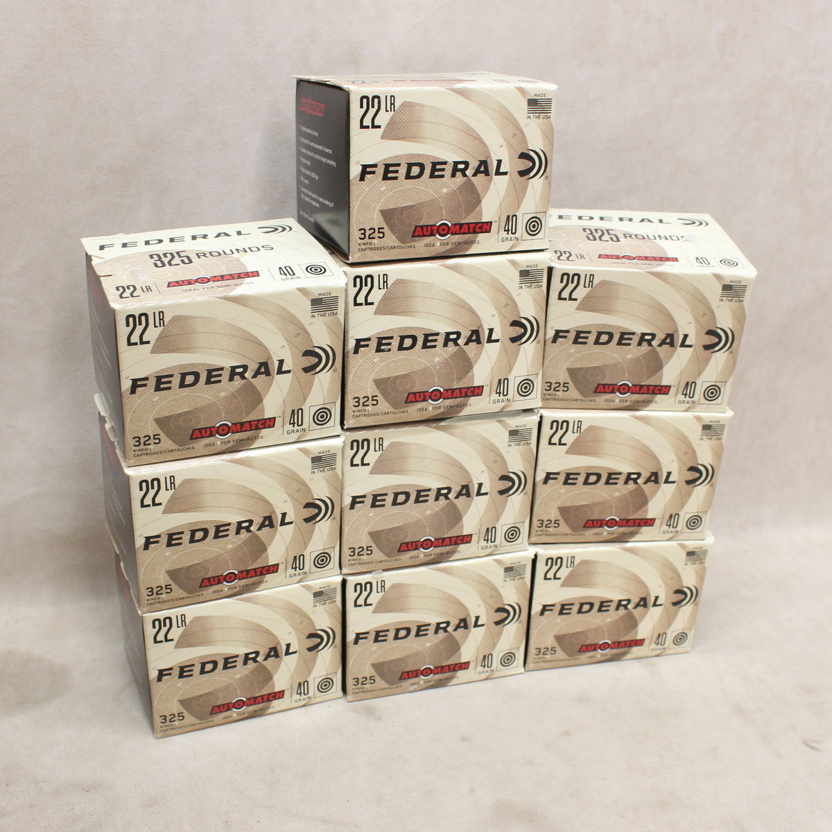 NEW Ammo 22LR Automatch 40gr Solid x3250 #12185aa2 – Extreme Range ...