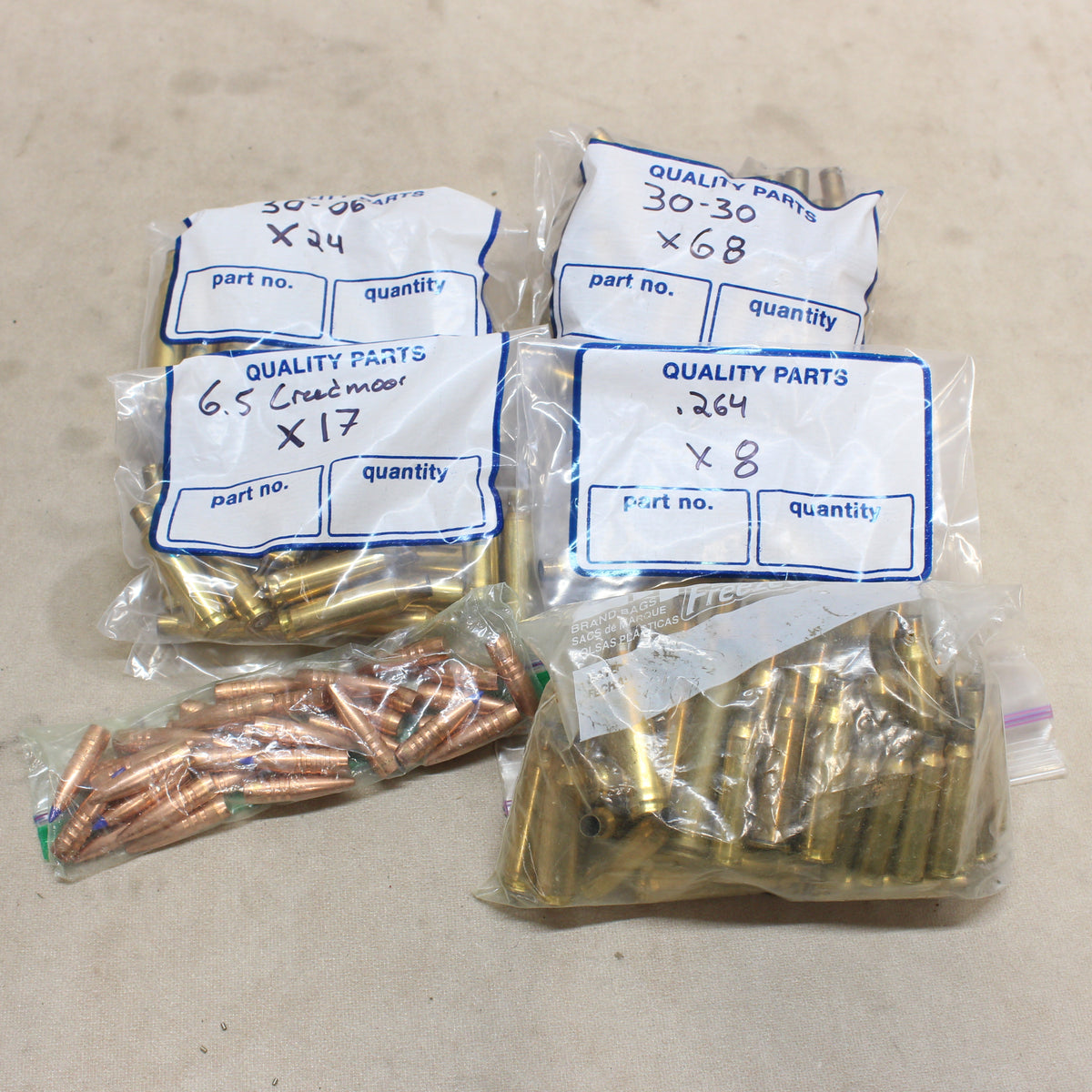 Empty Brass 30-30 Win & Assorted w/ Bonus Bullets #12295866 – Extreme ...