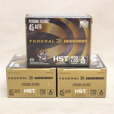 NEW Ammo Personal Defense 45 Auto HST x 60 #12305025 – Extreme Range ...