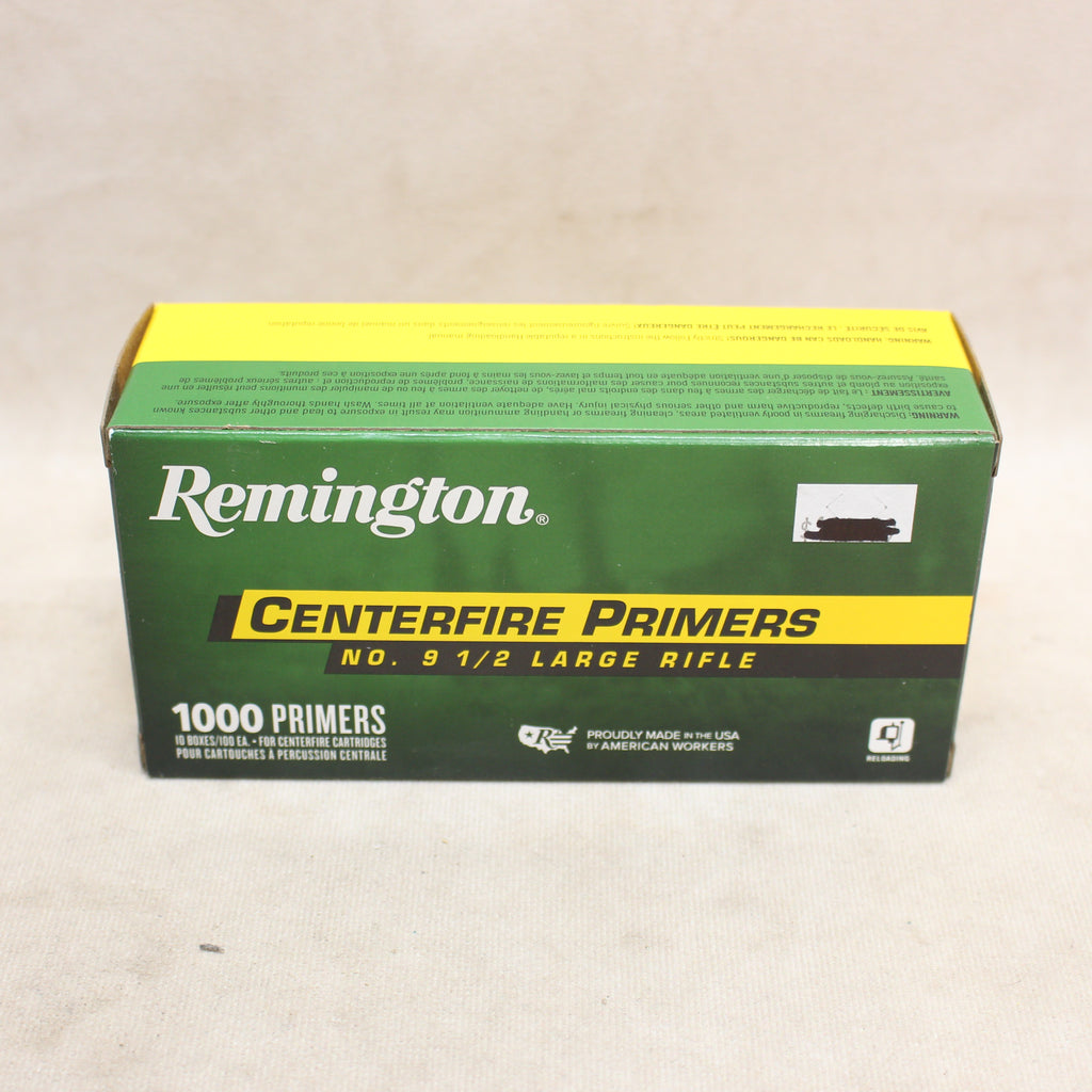 NEW Primers No.9-1/2 Large Rifle x1000 #09225ae0 – Extreme Range Outfitters