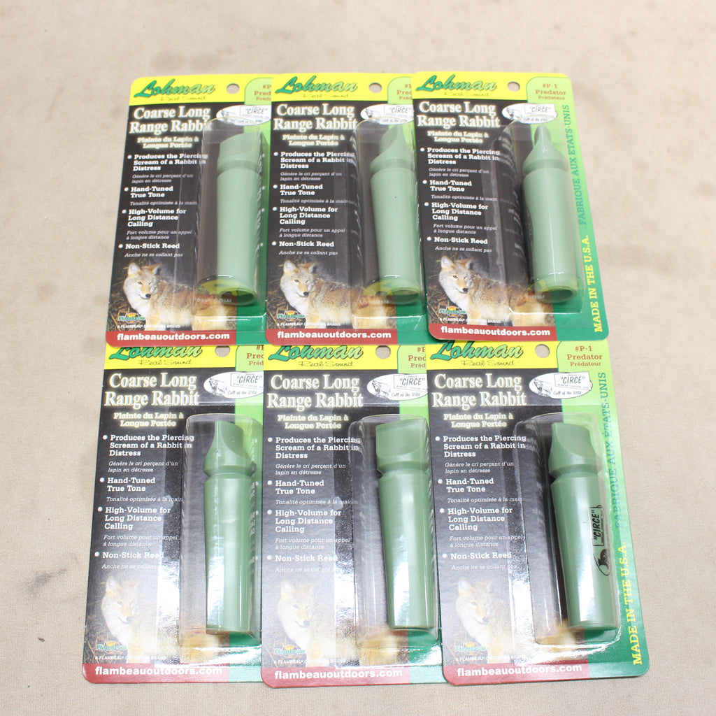 Long Range Rabbit Predator Call 6-Pack #01056860 – Extreme Range Outfitters