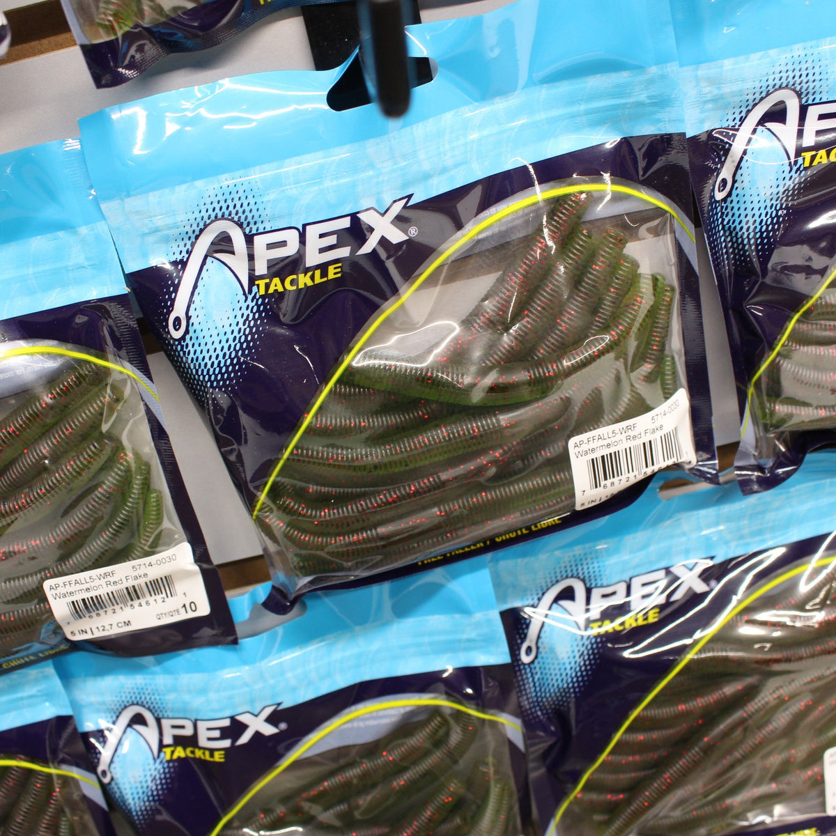 NEW 5" Free Faller Watermelon Red Flake x 10 Packs #02205001 – Extreme ...