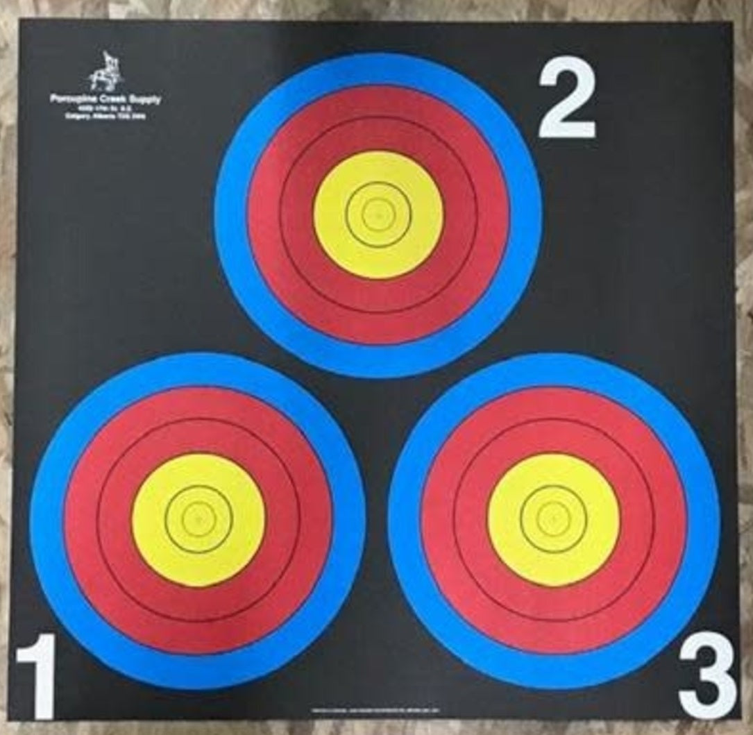 3-Spot Paper Target – Extreme Range Outfitters